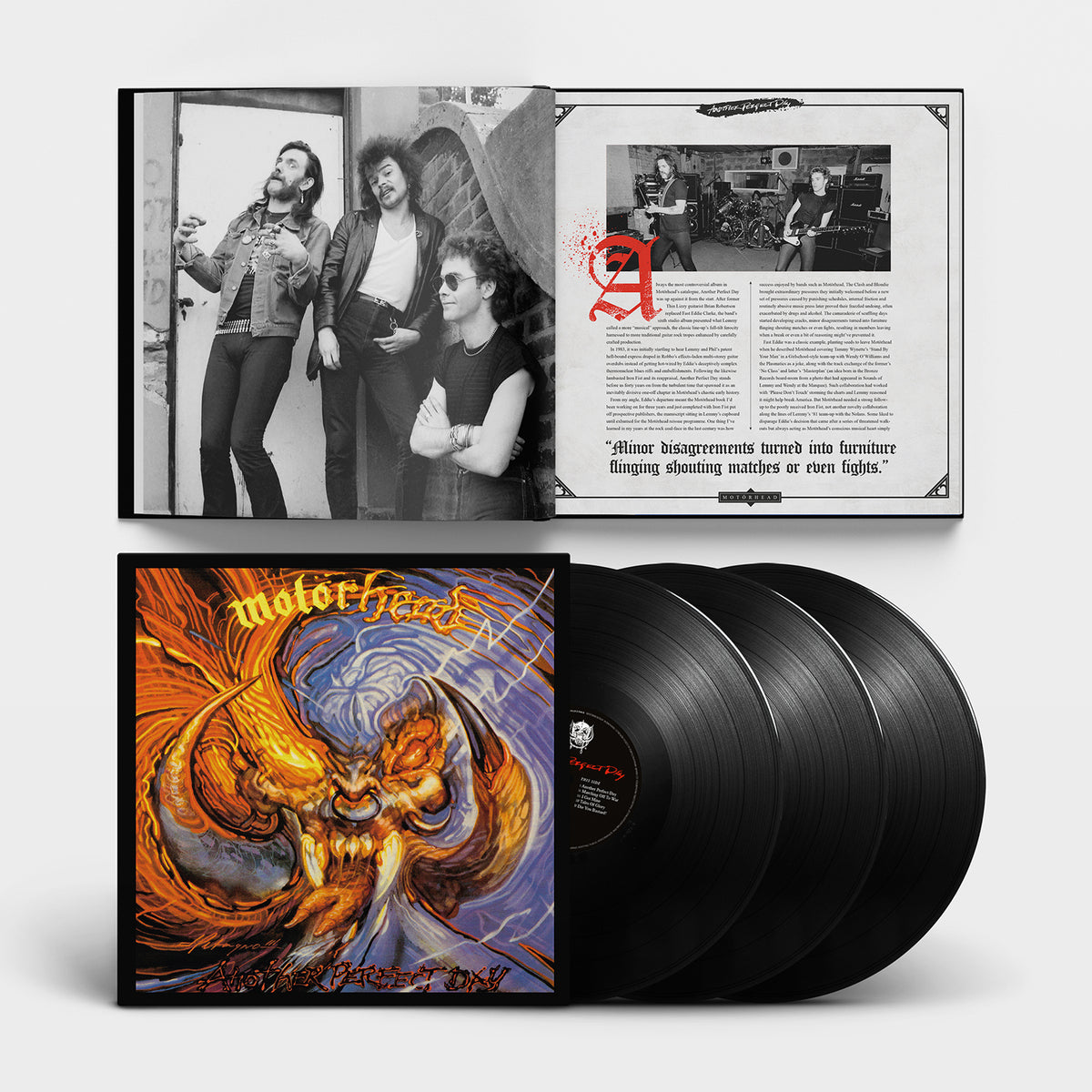 Another Perfect Day 3-LP Bookpack – Motorhead Store